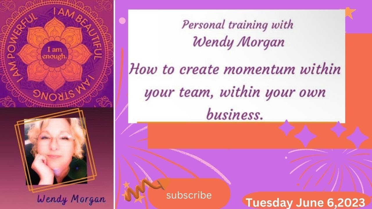 How To Create Momentum Within Your Business ! - YouTube