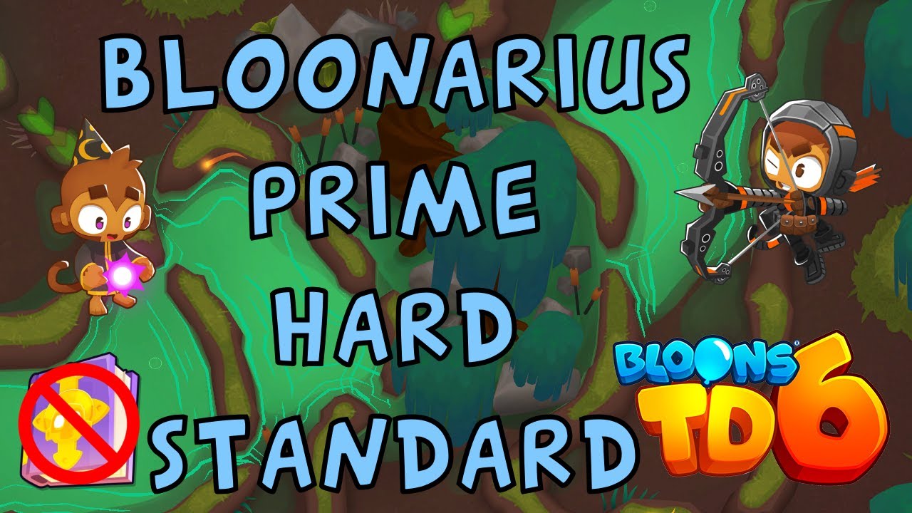 Bloons TD 6 | Bloonarius Prime Hard Standard | No MK No Powers Used ...