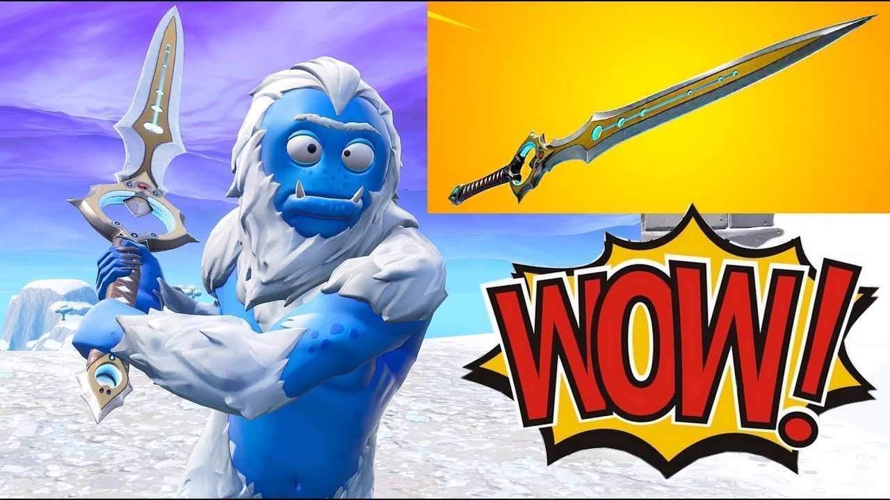 *NEW* LEGENDARY SWORD IS INSANE! - Fortnite Battle Royal - YouTube