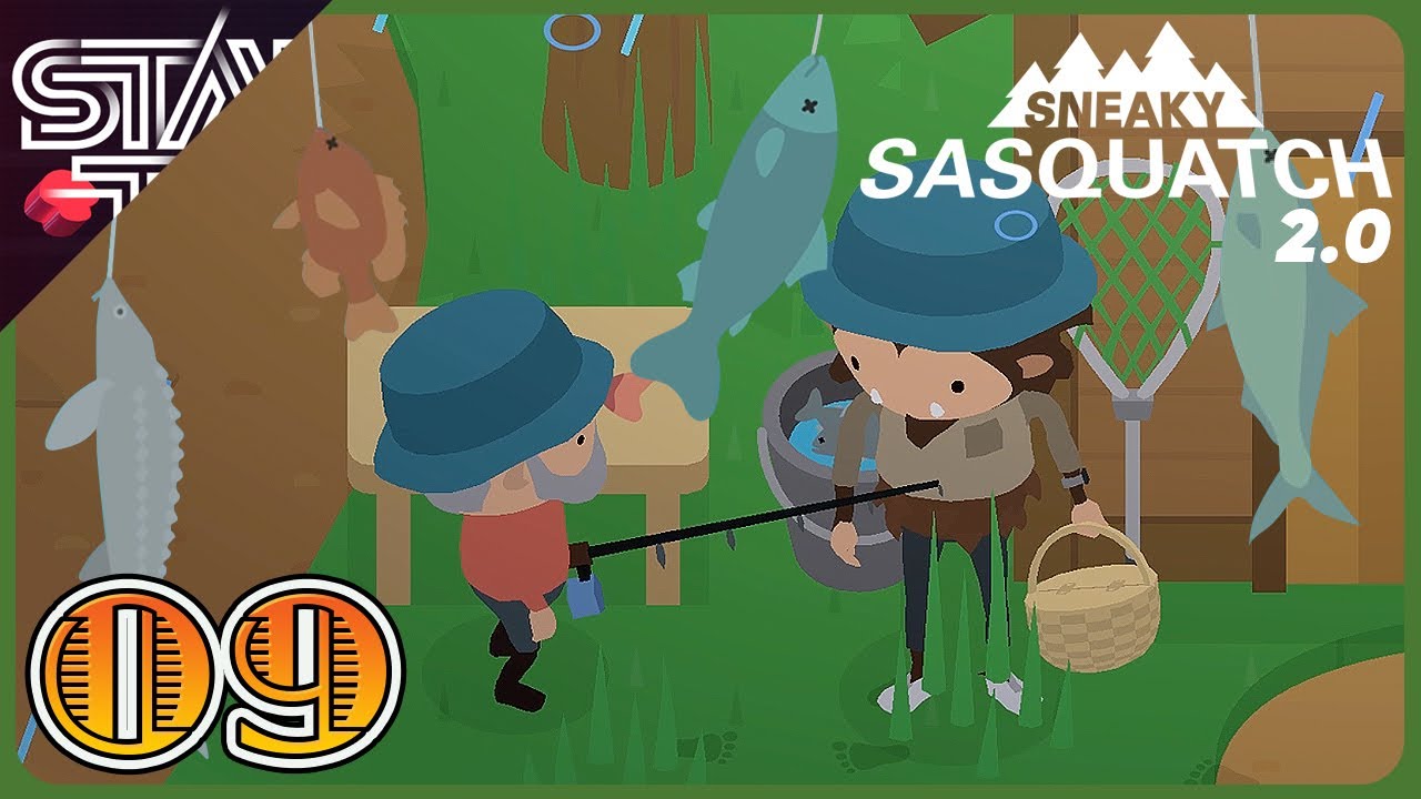 HAS FISHING ALWAYS BEEN THIS EASY? | Sneaky Sasquatch - Season 2.0 - Ep ...