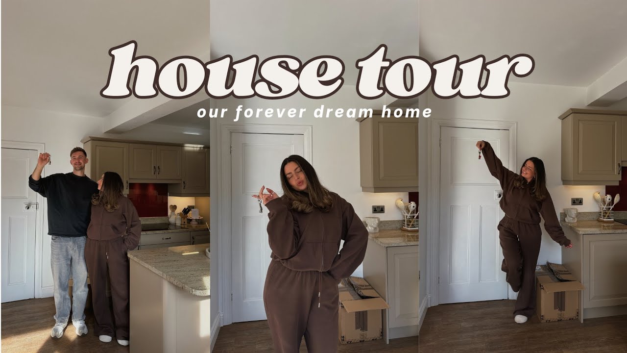 our new house tour - finally in our forever home - YouTube
