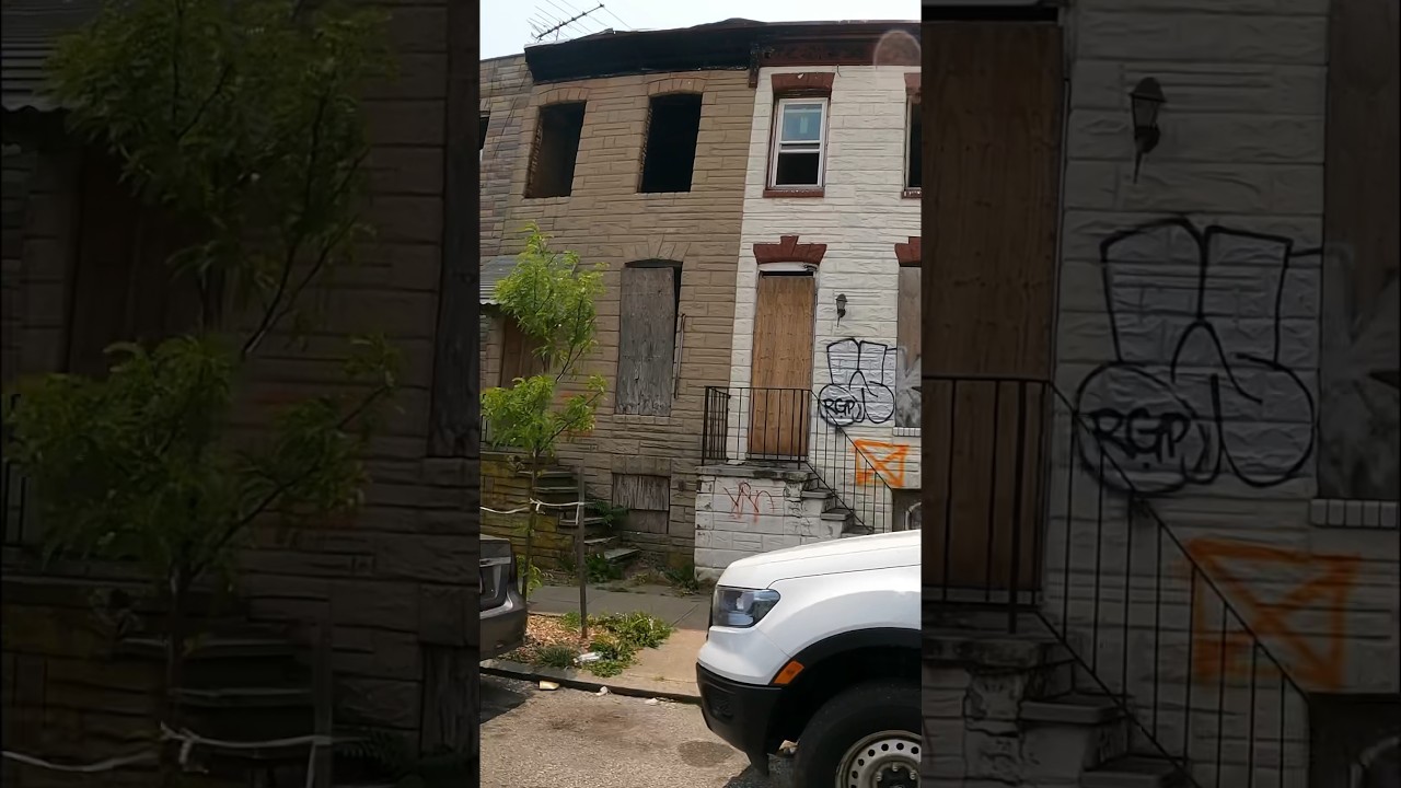 Pigtown Abandoned Houses, Baltimore MD - YouTube