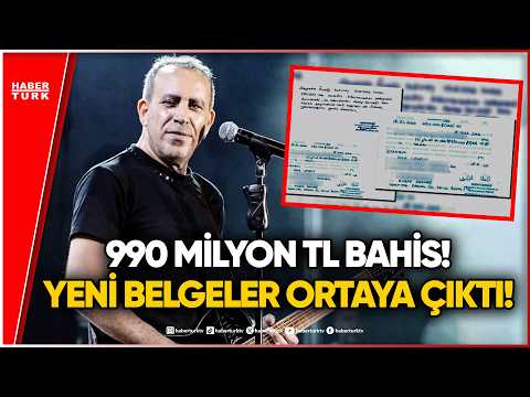 HALUK LEVENT GÖZALTINDA! 990 Milyon Lira Bahis İddiası!