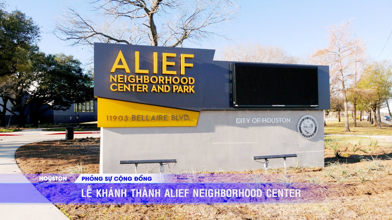 VIETV HOUSTON- Lễ Khánh Thành Alief Neighborhood Center - YouTube