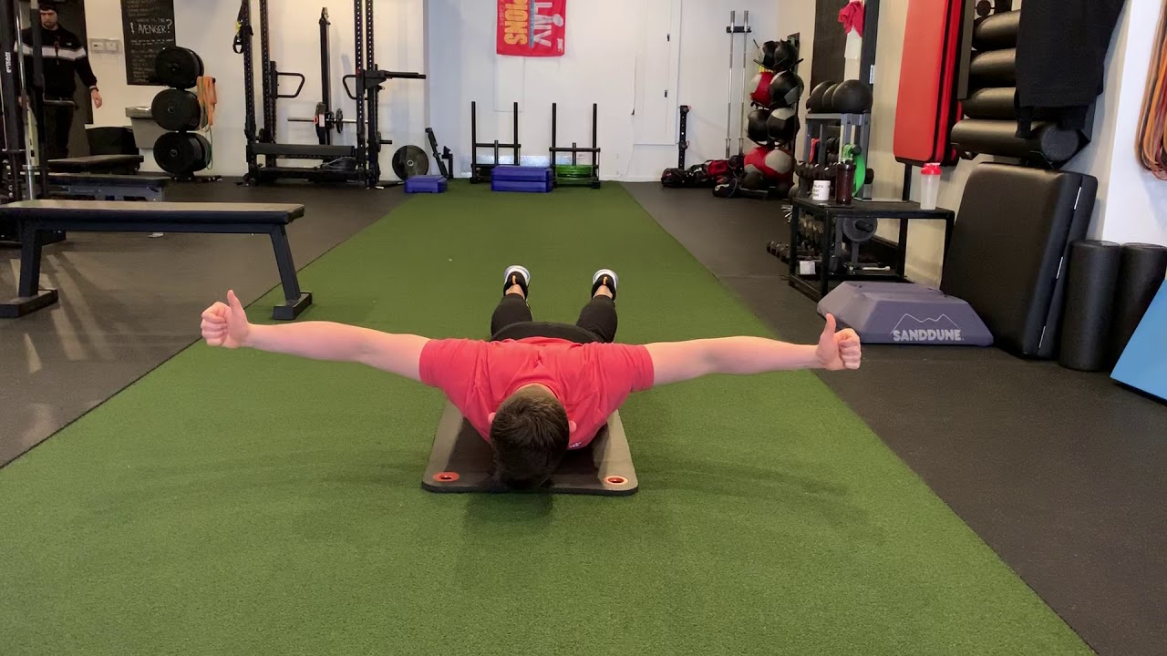 Prone T Raise - Tailored Strength - YouTube