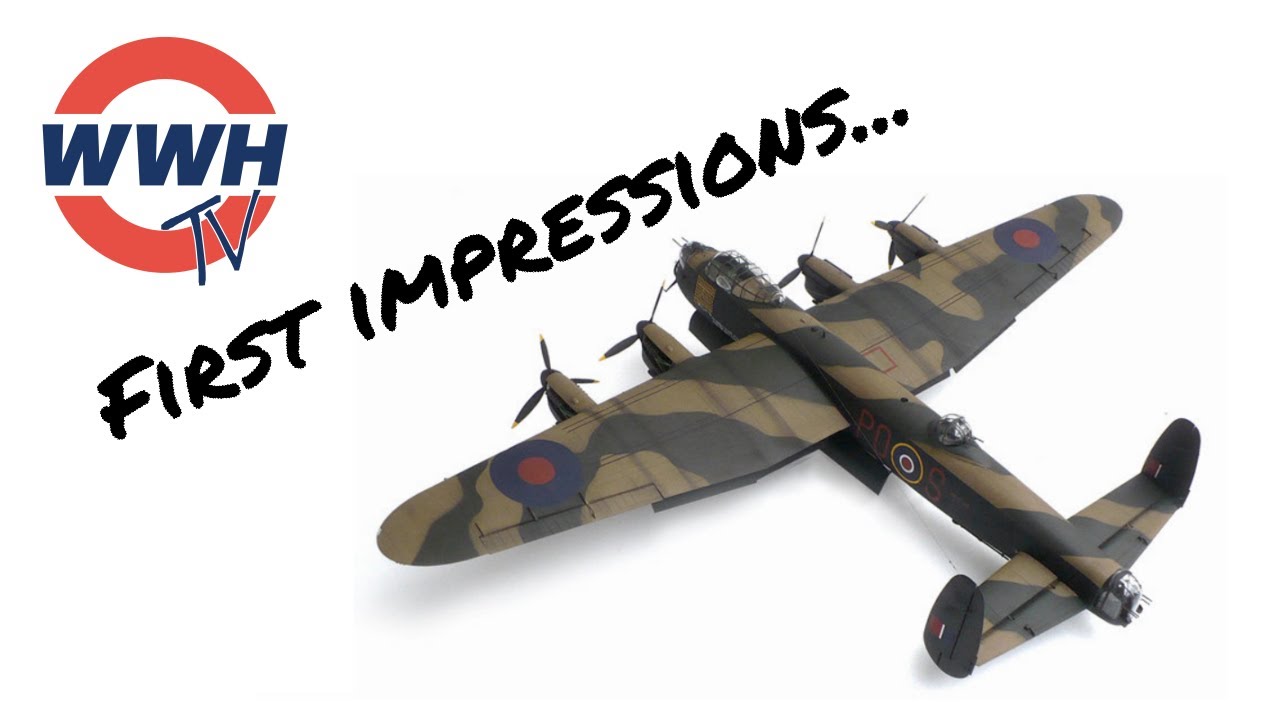 HK Models' 1/48 Avro Lancaster - YouTube