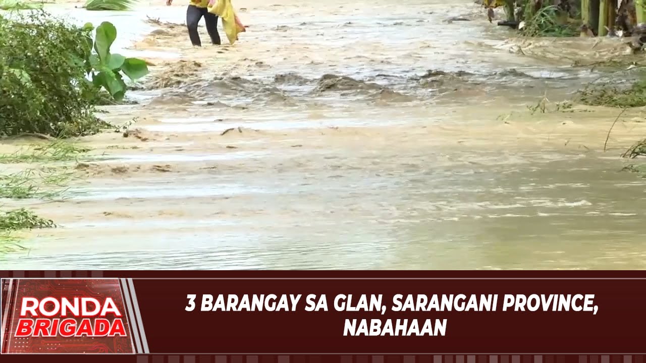 3 Barangay sa Glan, Sarangani Province, nabahaan! - YouTube