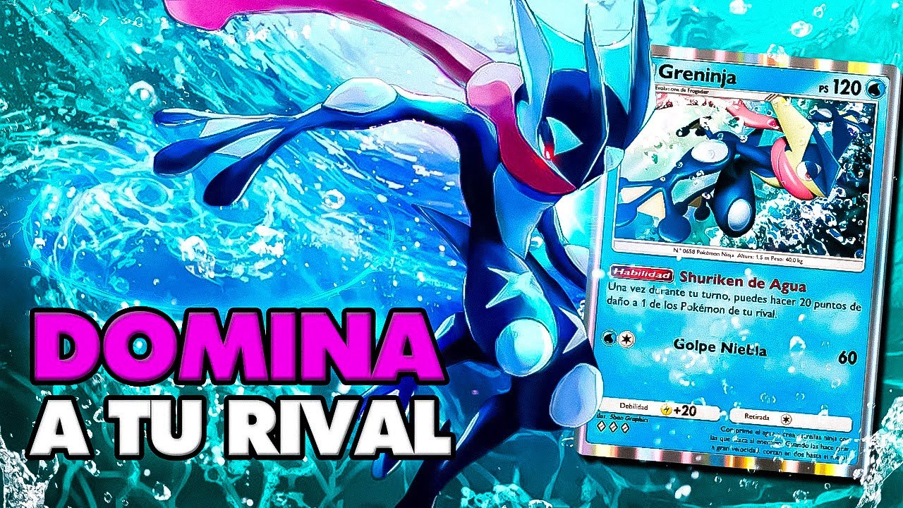 Espada De Agua Greninja Acryl Case Pokemon Greninja Ex Ultra Premium