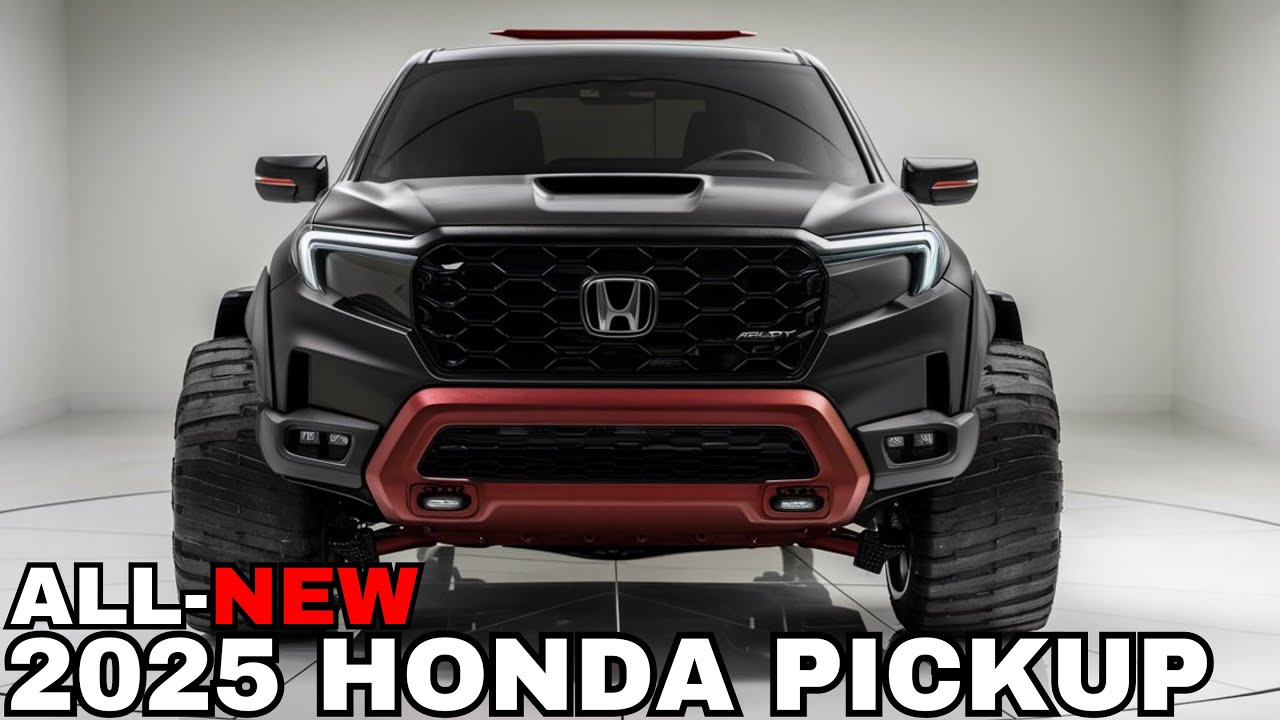 2025 Honda Pickup Introduced! - Awesome Power, Awesome color - YouTube