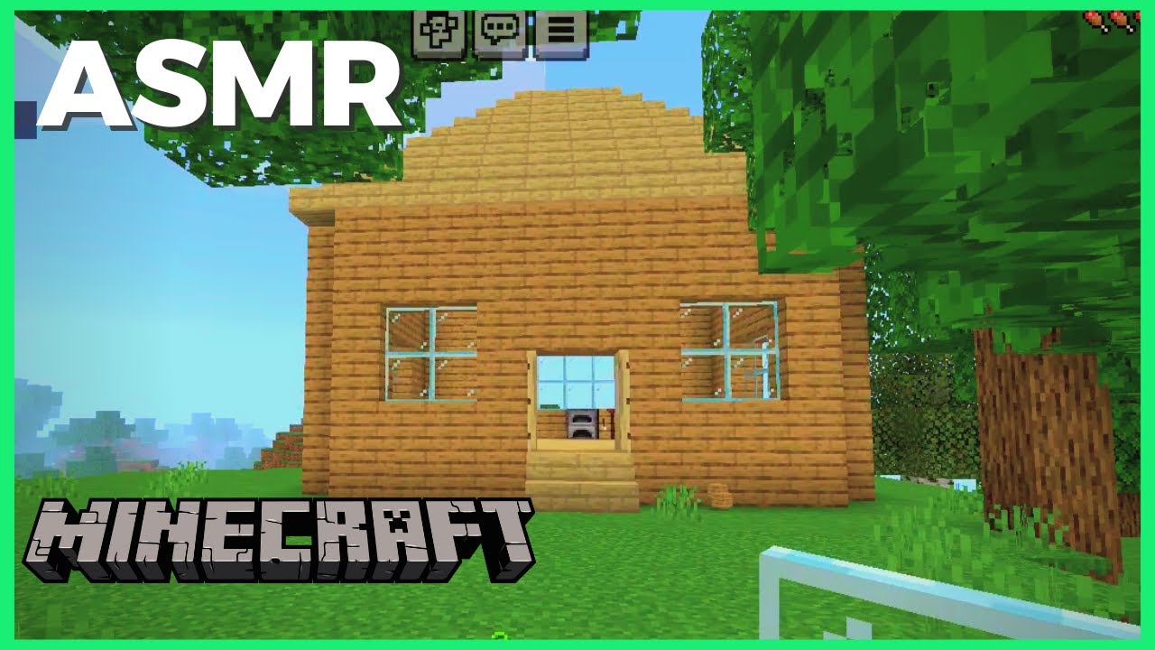 MAIS UMA GAMEPLAY DE MINECRAFT EM ASMR! - YouTube