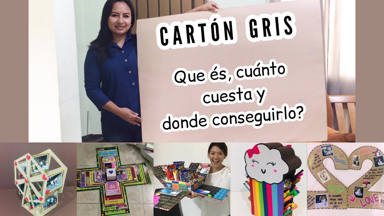 CARTÓN GRIS: qué es, cuánto cuesta y donde conseguirlo - YouTube