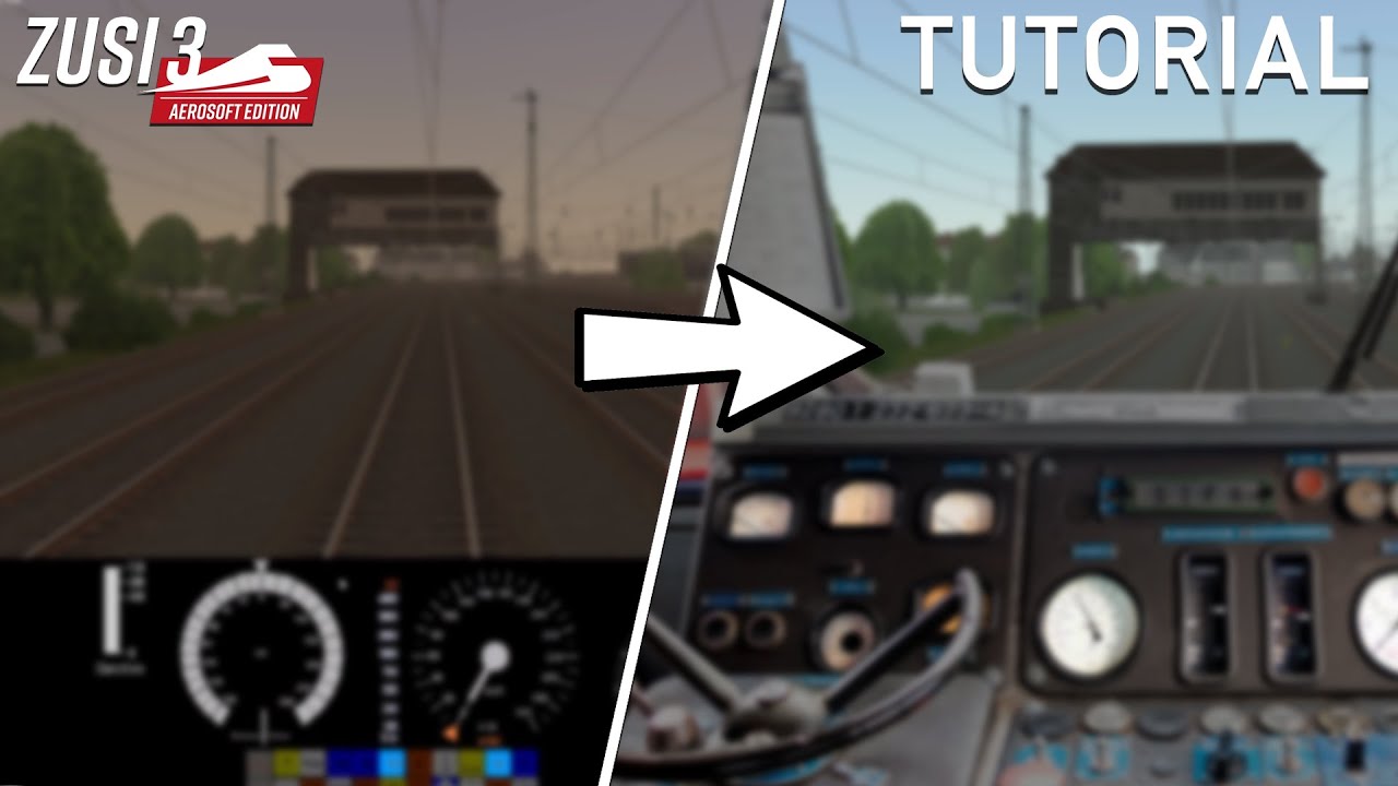 Wie bekomme ich den Beta-Führerstand der Ludmilla / Tutorial / Zusi 3 - Aerosoft Edition - YouTube