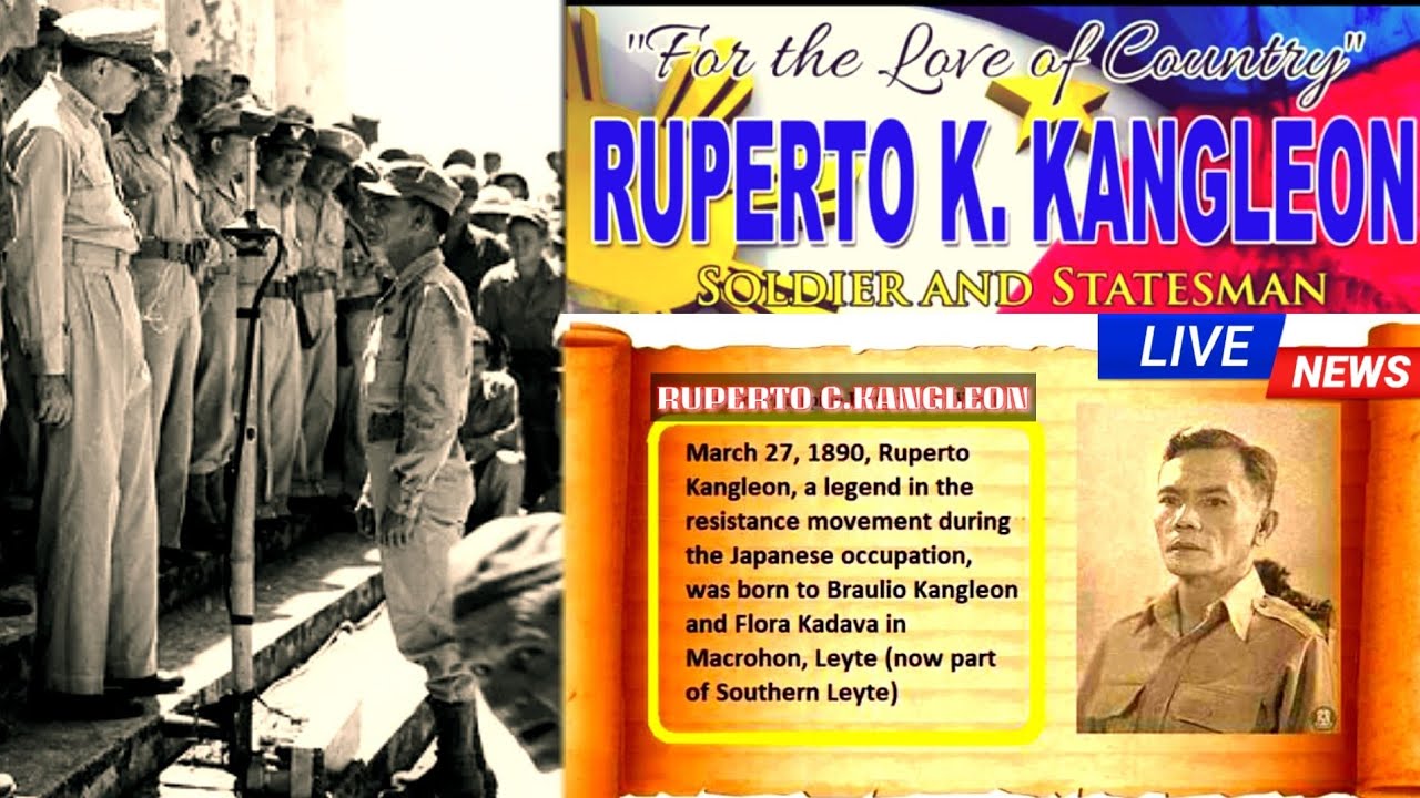 RUPERTO KANGLEON MACROHON LEYTE WWII VETERANS - YouTube