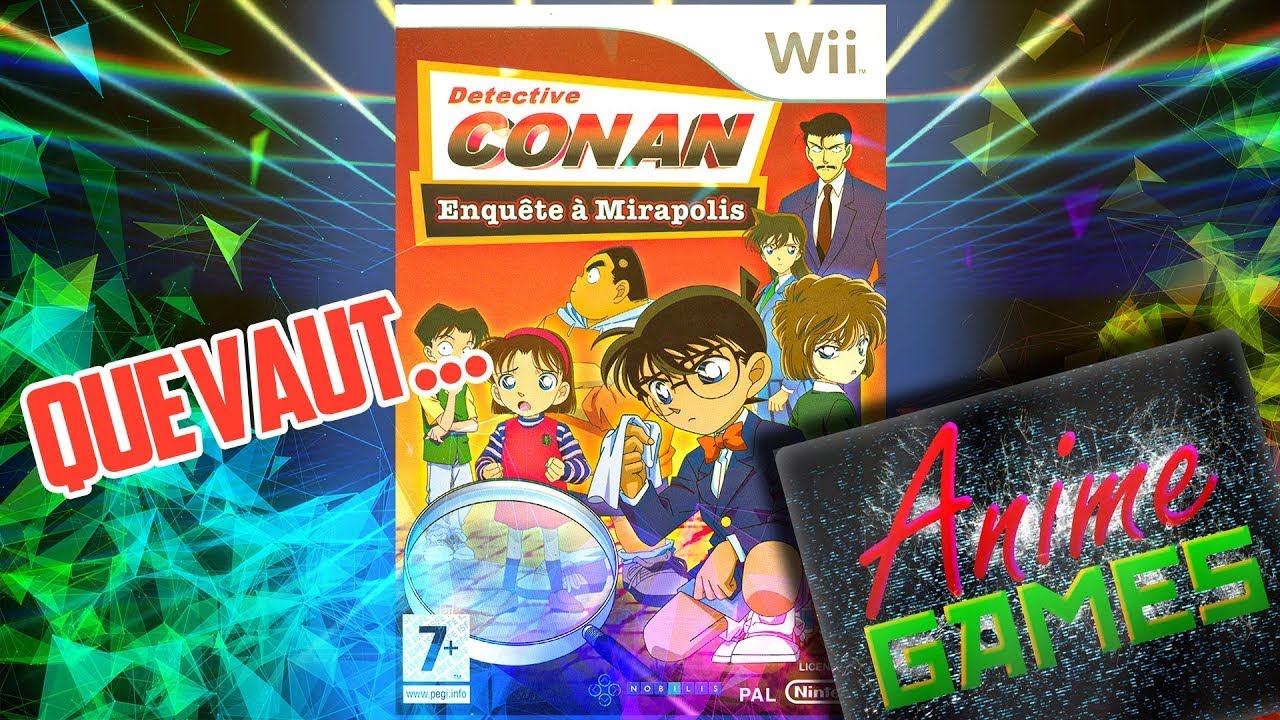 Anime Games : Détective Conan "Enquête à Mirapolis" - Wii - YouTube