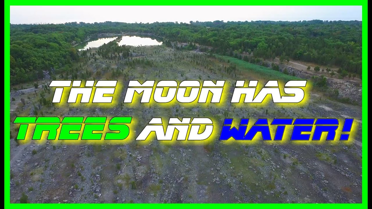 The MOON has TREES & WATER!!! - Abandoned Quarry on Kelley's Island ...