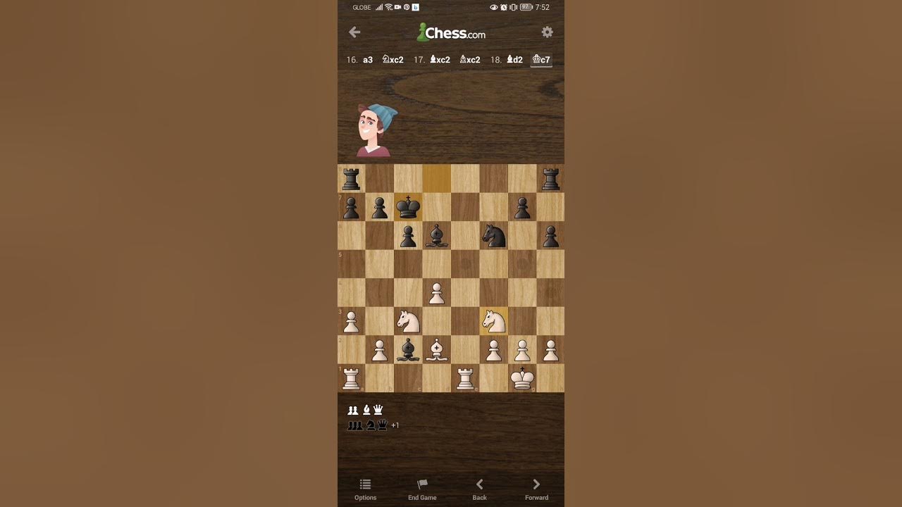 Game with "Advance" bot Pierre (Chess.com) - YouTube