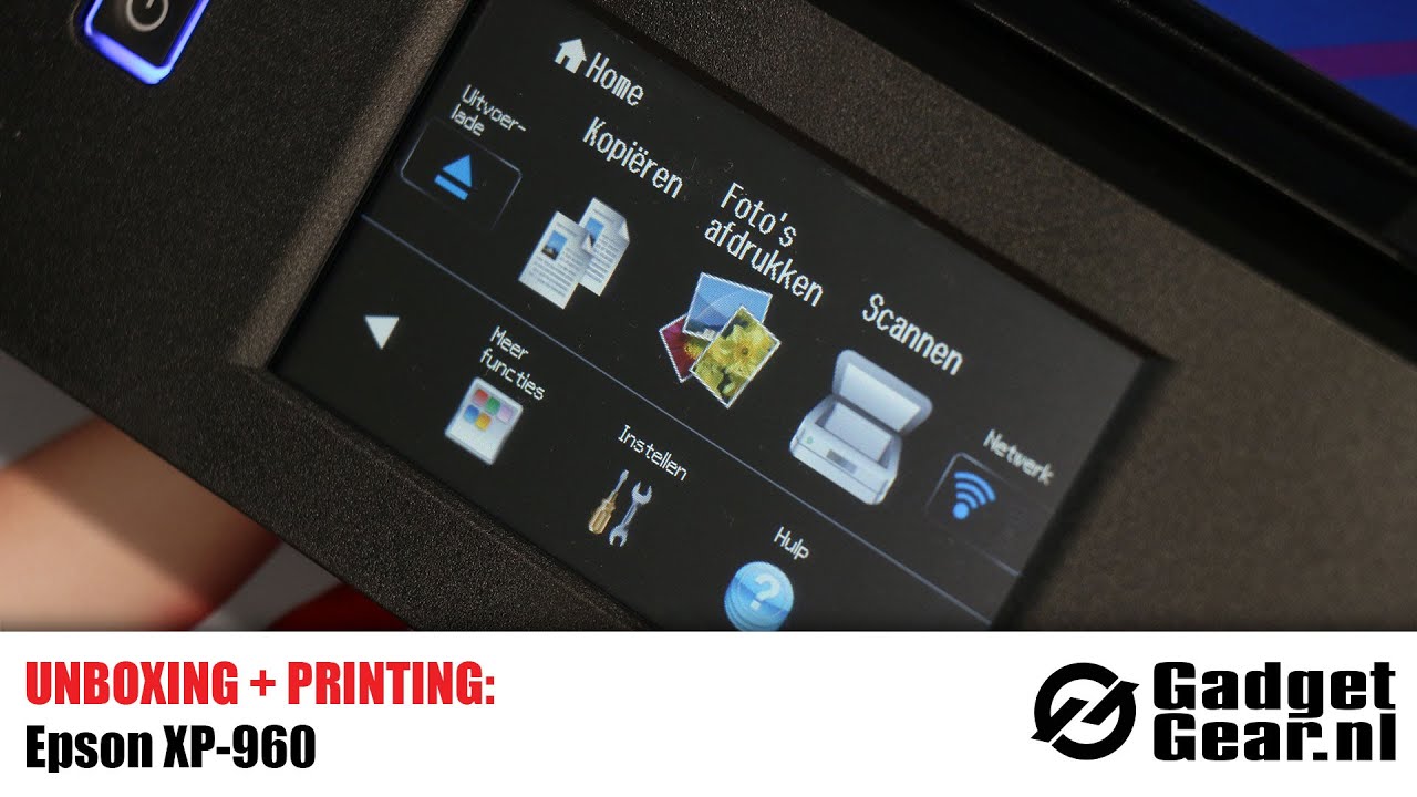 Unboxing & Using: Epson XP-960 - YouTube