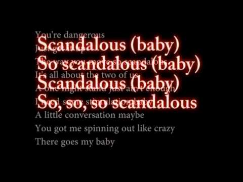 scandalous lyrics song - YouTube