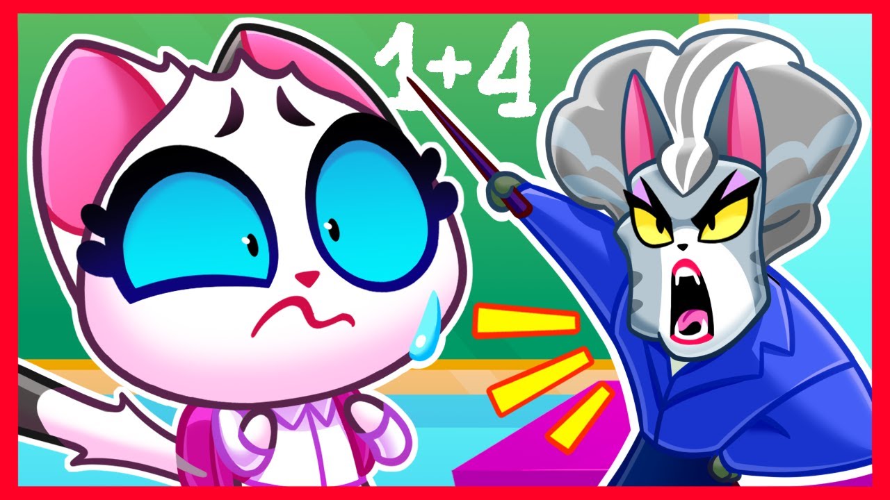 🤓 Back To School 😺📚 First Time at School 📚 Planets for Toddlers by Purr ...