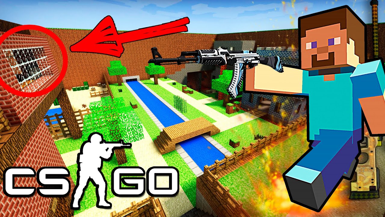 Minecraft в CS:GO - ЧИТЫ НА СКОРОСТЬ | БЕЗ МОДОВ - YouTube