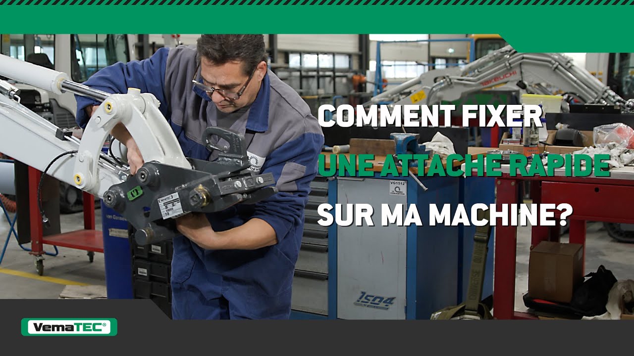 Comment monter une attache rapide sur ma machine ? | INSTRUCTION ...