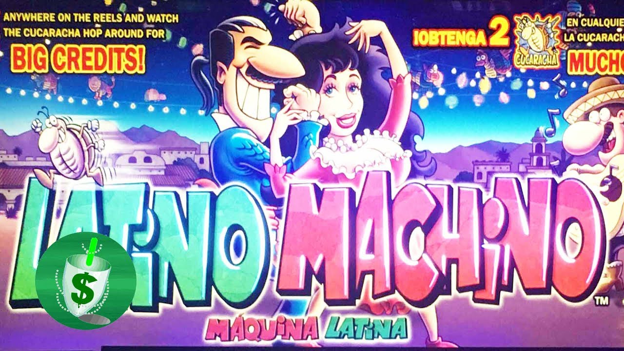 Latino Machino slot machine, 2 bonuses - YouTube