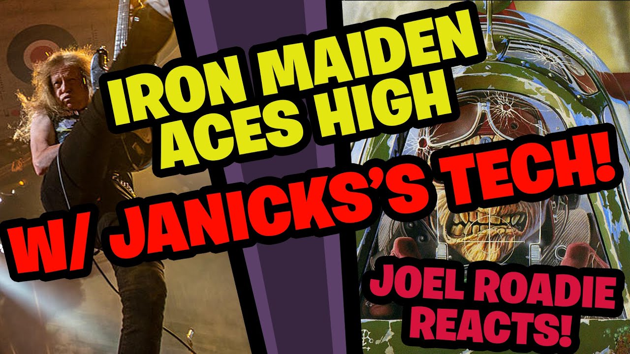 Iron Maiden Roadie Reacts to Aces High Official Video - Roadies React ...