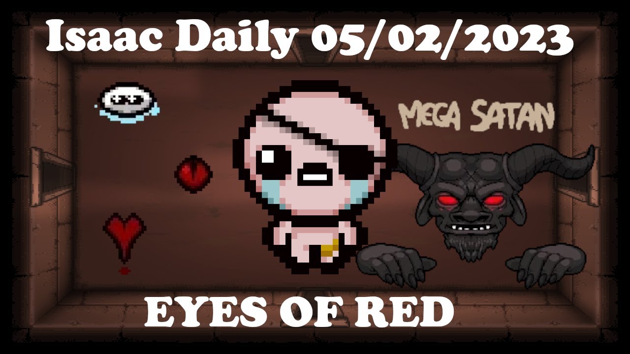 EYES OF RED - Binding Of Isaac Repentance Daily - 05/02/2023 - YouTube
