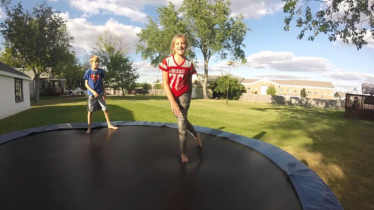 Trampoline Skills - YouTube