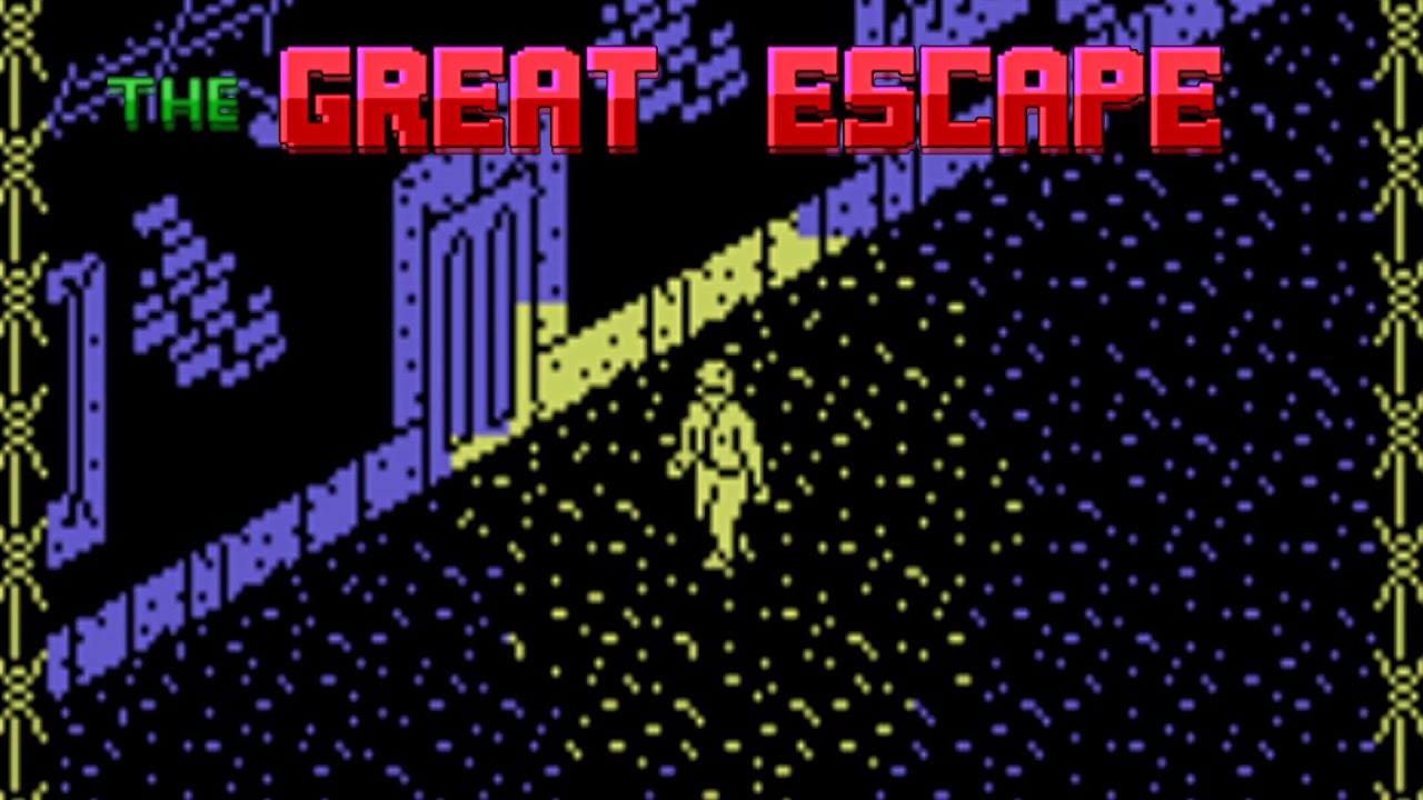 The Great Escape - C64 playthrough (timestamps) - YouTube
