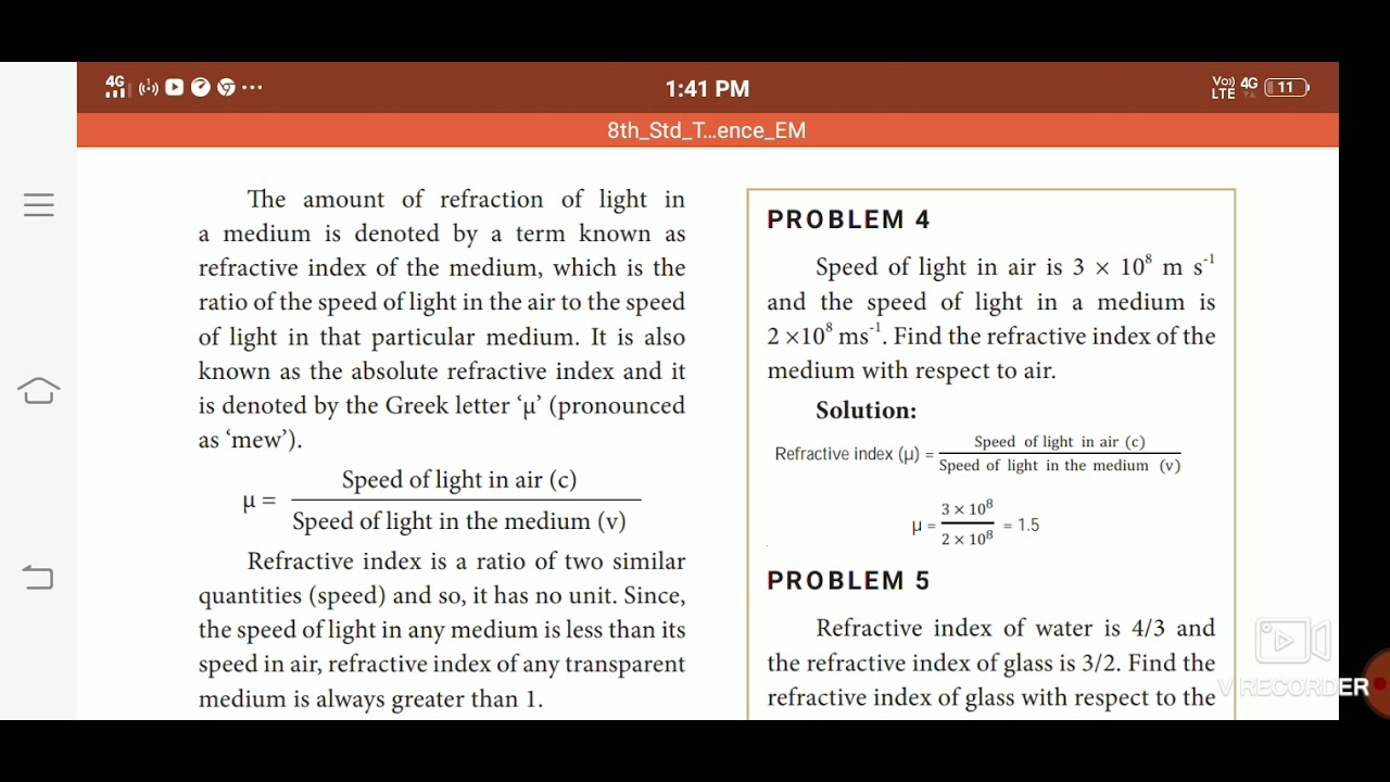 8 th science 38 - YouTube