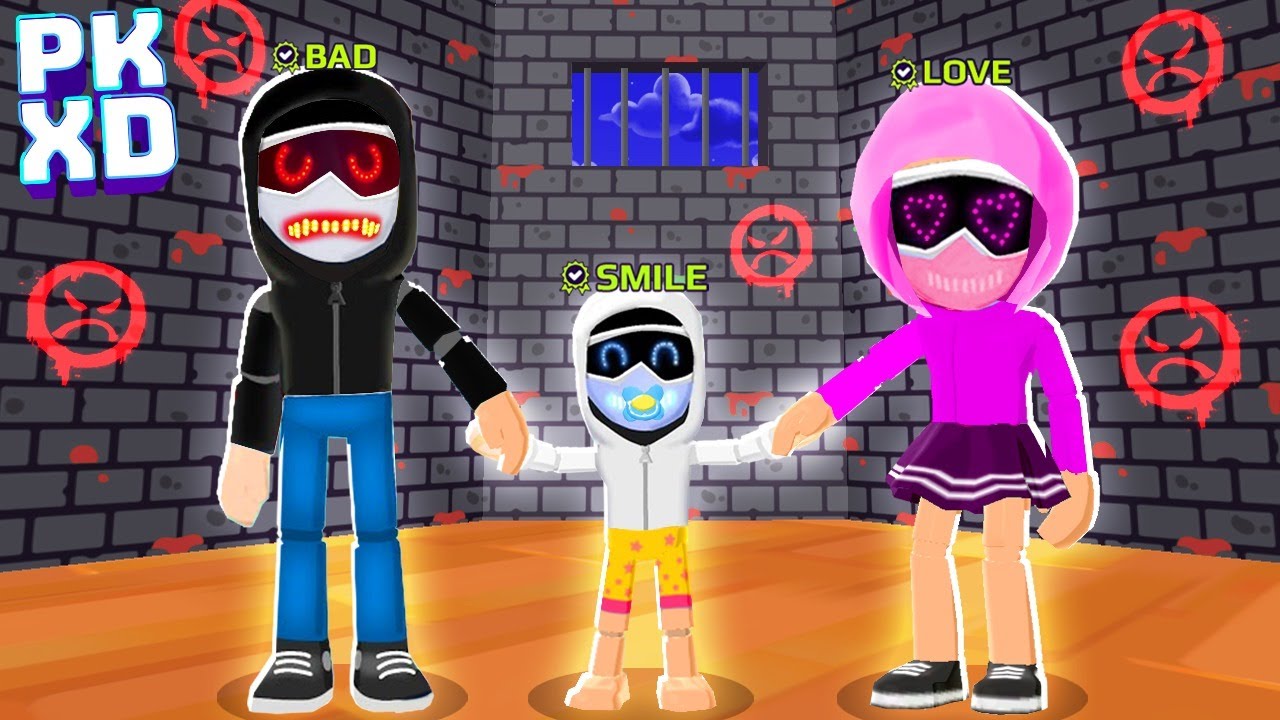 FAMÍLIA DO SMILE STALKER NO PK XD - YouTube