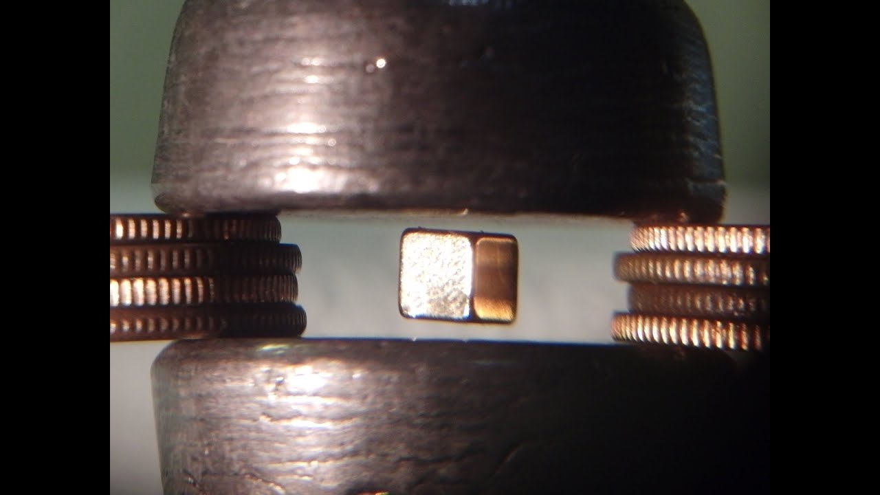 Maglev Diamagnetism of Bismuth - Lu Le Laboratory - YouTube