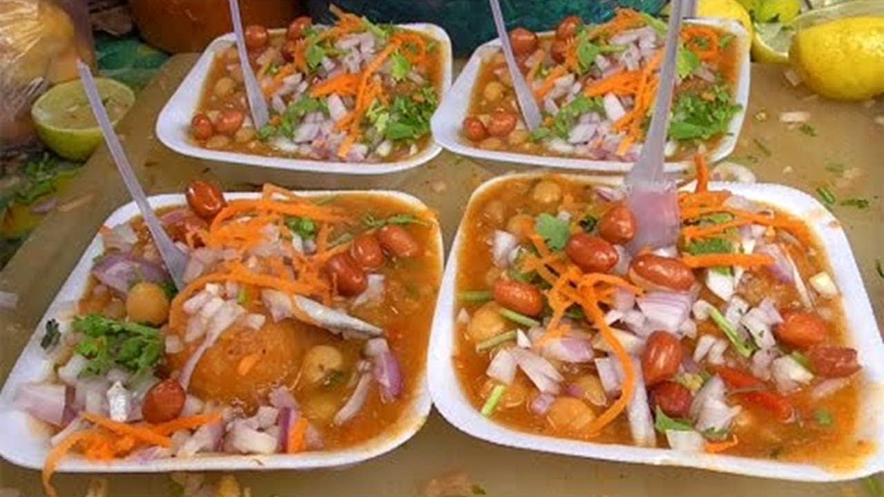 How to prepare Batani chat(street style)at home in telugu ||syamalas ...