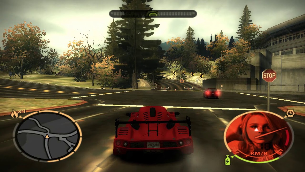 NFS Most Wanted Unlocked Bridge - YouTube