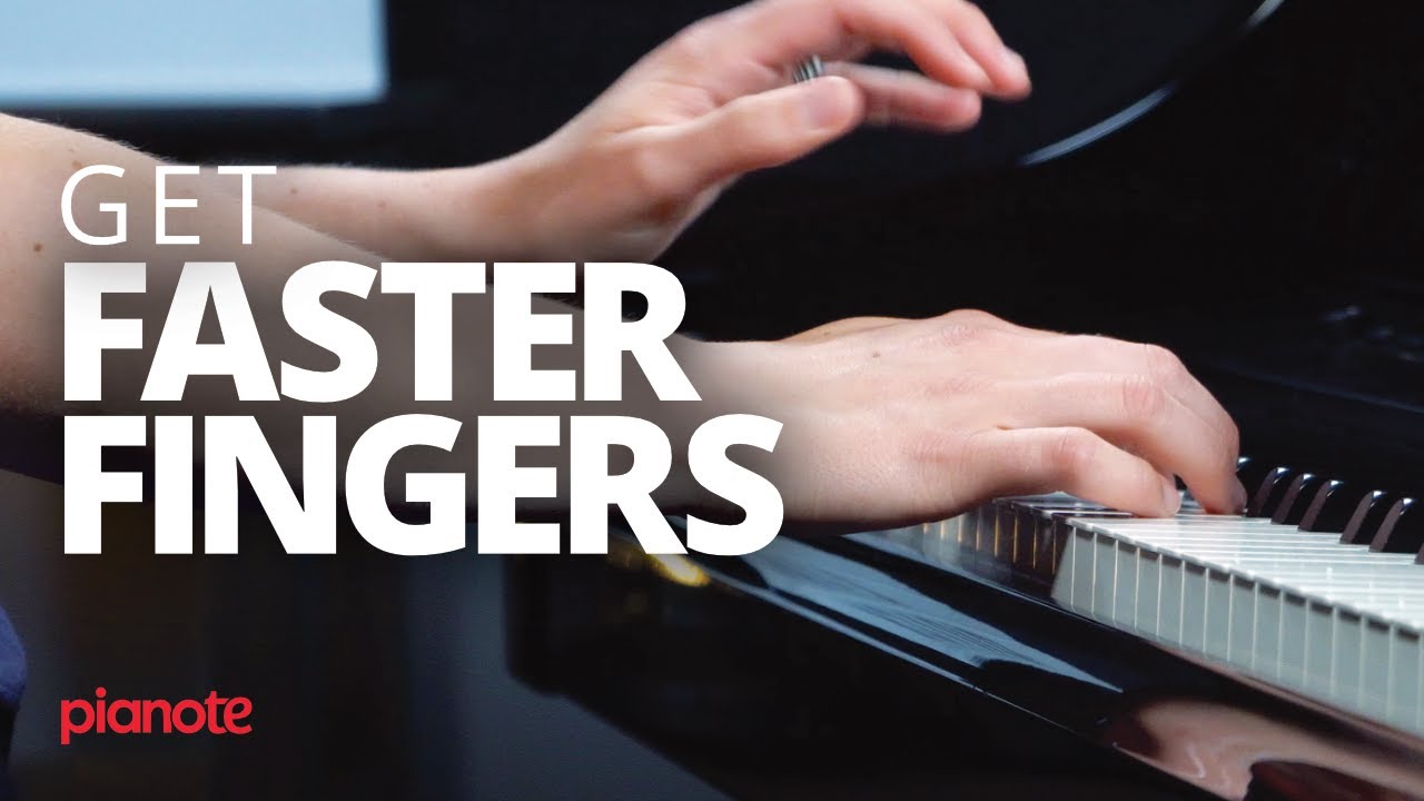 Get Faster Fingers (How To Remove Finger Tension At The Piano) - YouTube