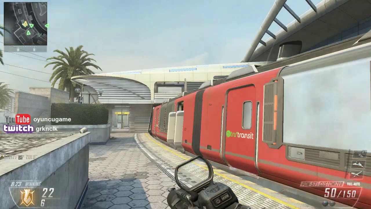 Call Of Duty Black Ops 2 - Express Map Multiplayer Gameplay PC - YouTube