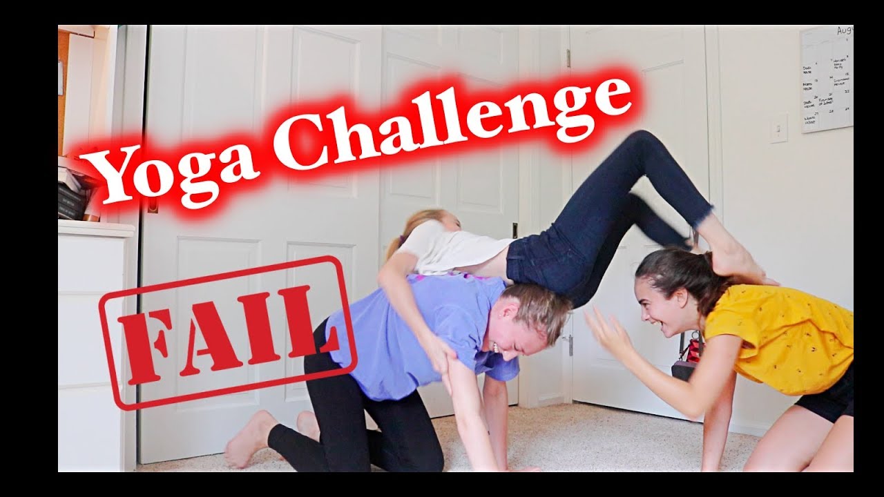 Yoga Challenge Fail feat. Ella - YouTube