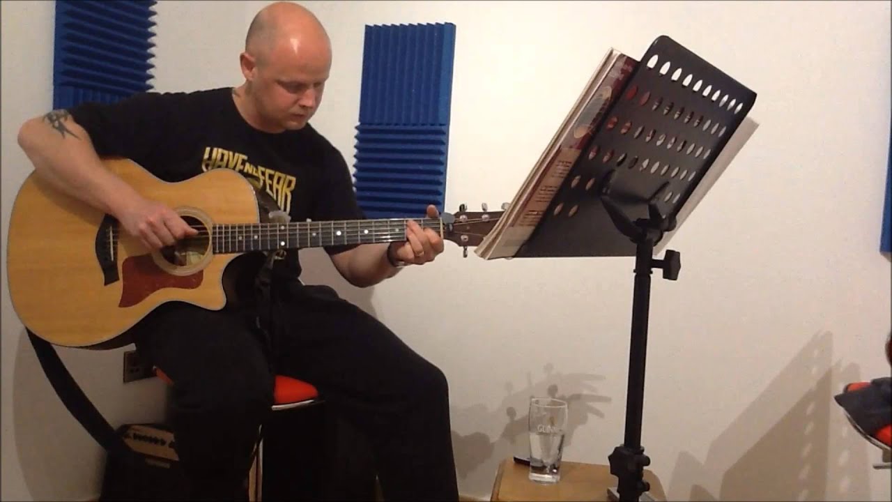 Amazing Grace RGT Grade 6 Acoustic Guitar - YouTube