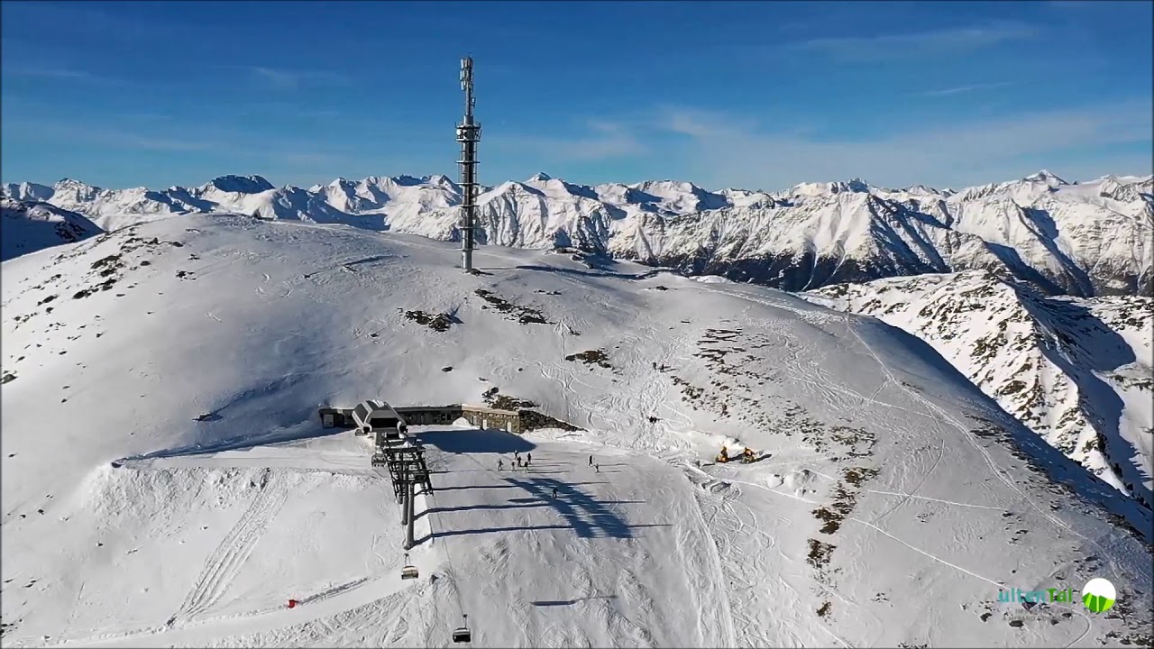 Skifahren im Ultental - Schwemmalm - YouTube