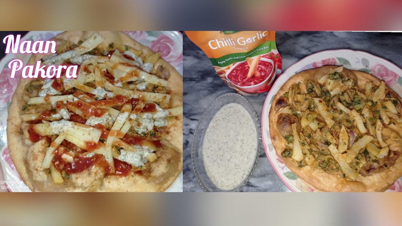 Besan Wala Naan (Naan Pakora) Recipe By Sana's Kitchen - YouTube