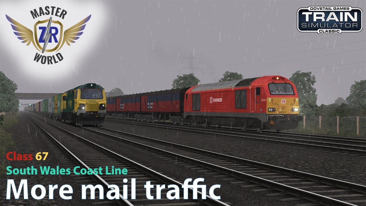 1M77 - 1905 Cardiff Central to Swindon | South Wales Coastal | Class 67 ...
