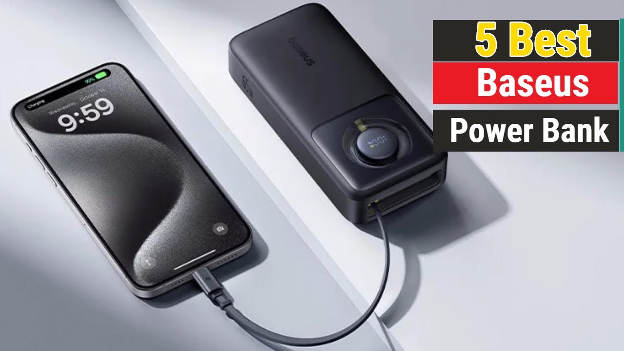 5 Best Baseus Power Banks 2024 - YouTube