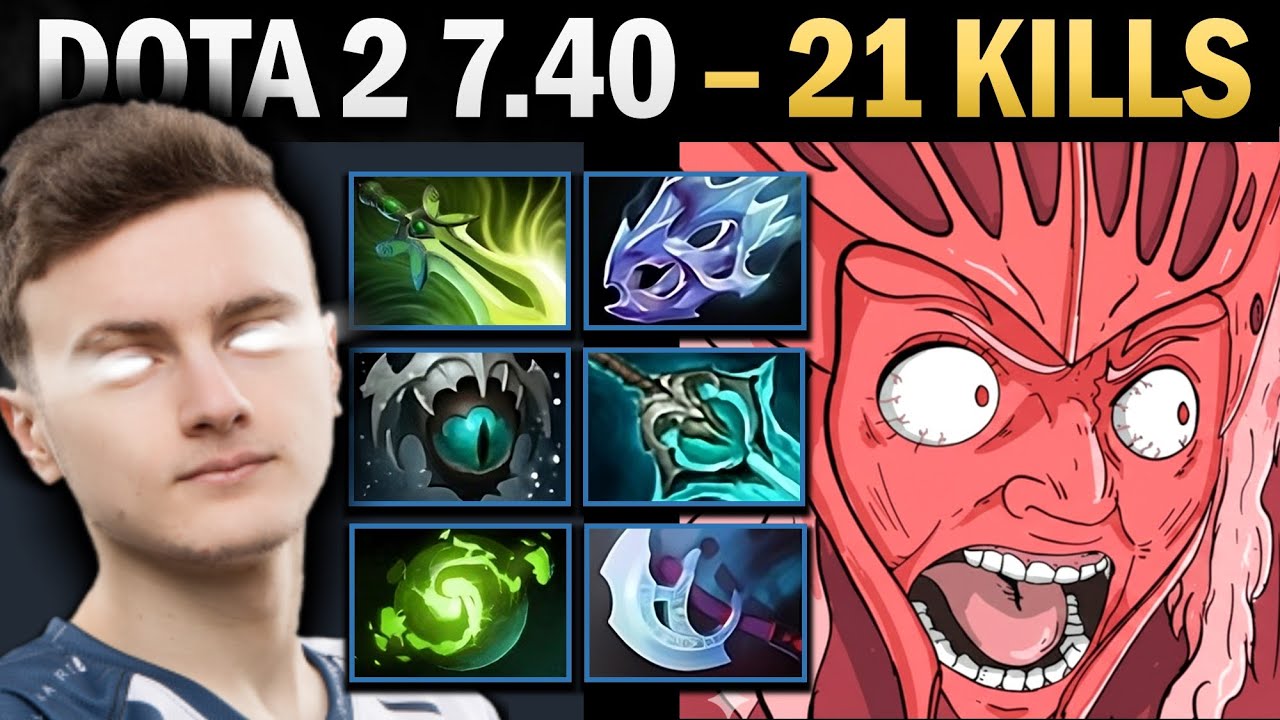 Spectre Pro Carry with Butterfly and Disperser - Dota 2 Gameplay - YouTube