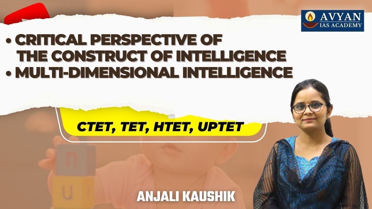 Critical perspective of the construct of Intelligence • Multi ...
