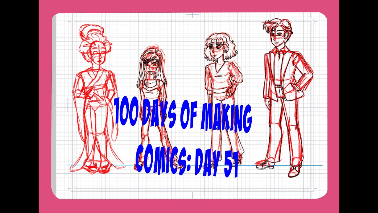 100 Days of Making comics Day 52 - YouTube