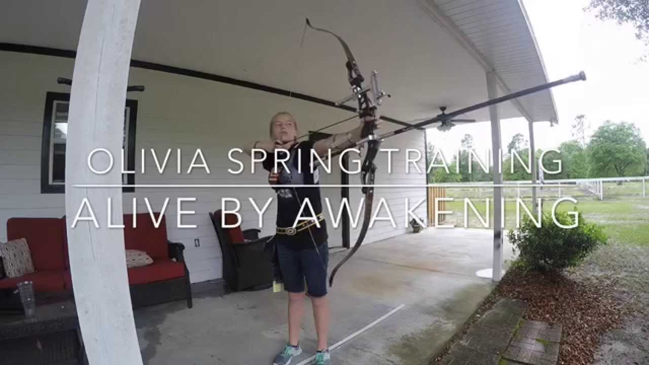 Olivia Huffer Spring Training - YouTube