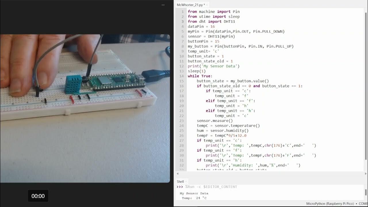 Paul McWhorter, Pico W, Lesson 21 Homework, https://youtu.be ...