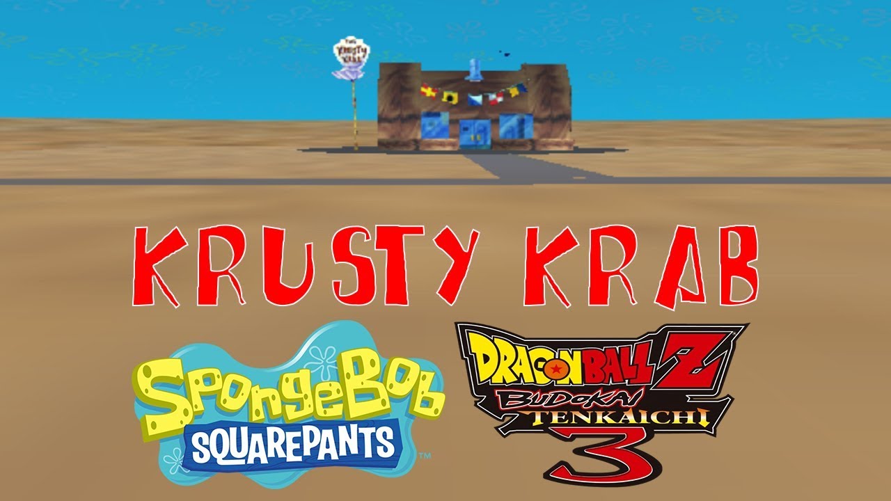KRUSTY KRAB - CROSSOVER MAP | DBZ BT3 ( PCSX2 ) - YouTube