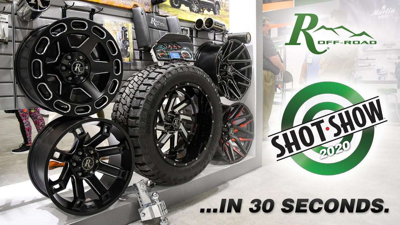 REMINGTON WHEELS | SHOT SHOW in 30 seconds - YouTube